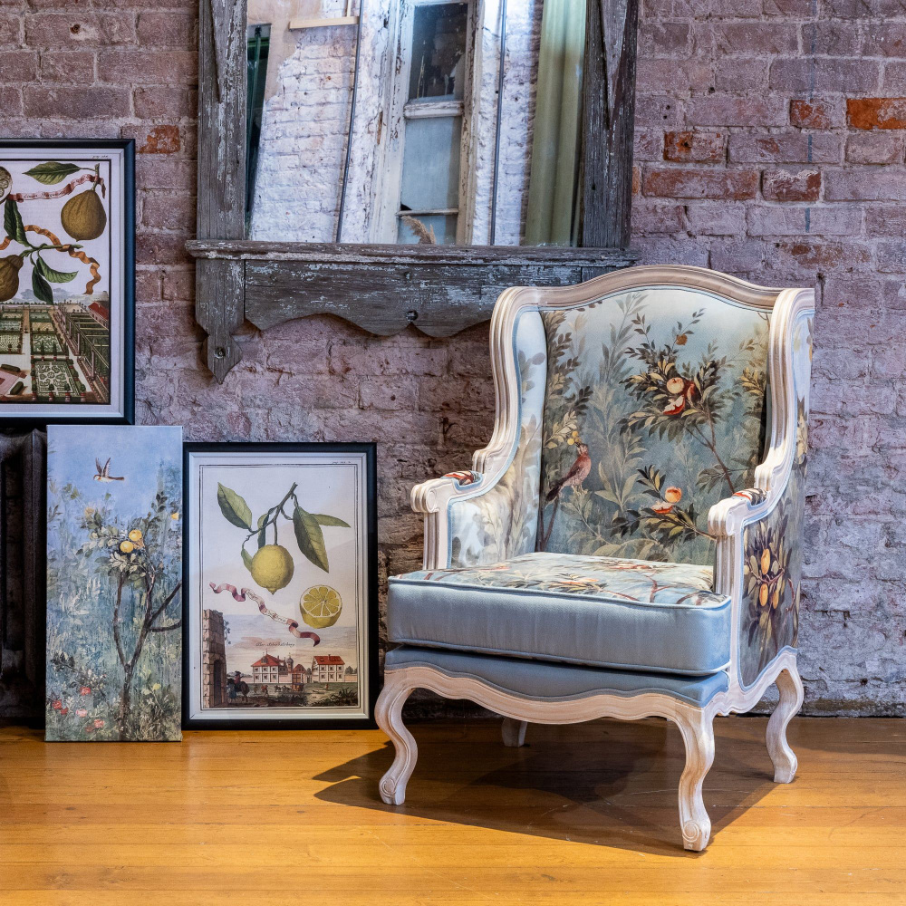 Кресло ВИЛЛА ЛИВИИ, 1 шт., 68х68х108 см, Микровелюр купить c доставкой на OZON по низкой цене ...