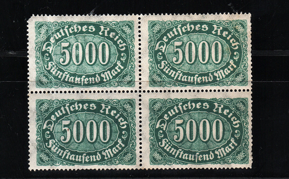 Почтовые марки - Германская Империя 1922 г. 5000 марок Веймарская Республика купить на OZON по ...