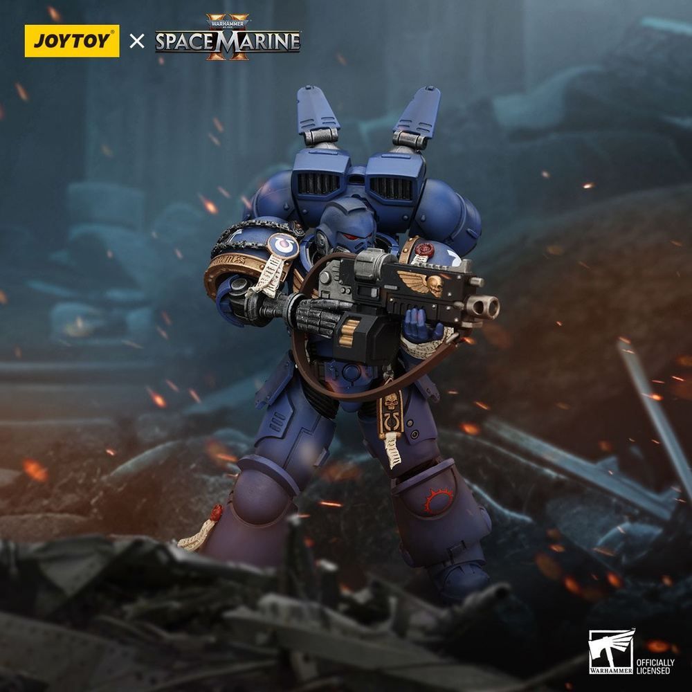 Подвижная фигурка JOYTOY Warhammer 40K 1/18 Action Figures Ultramarines ...