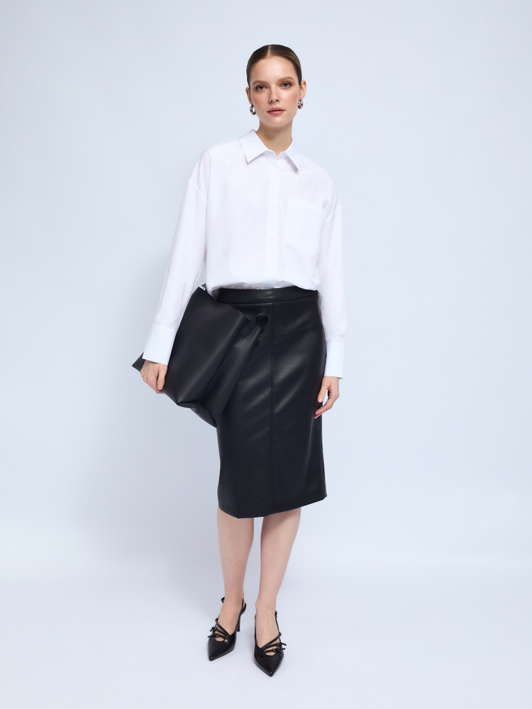 Юбка Женский Zolla черный Полиэстер, размер 42 Демисезон, рост 164-176 купить c доставкой на ...