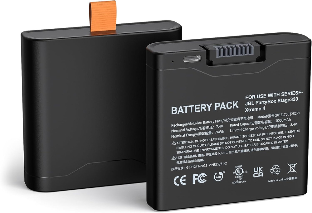 JBL BATTERY 400 Сменный аккумулятор для портативной колонки JBL ...