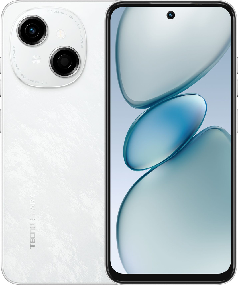 Смартфон Tecno Spark Go 1 128 ГБ 4 ГБ Белый Ips 2 Sim купить C доставкой на Ozon по низкой цене