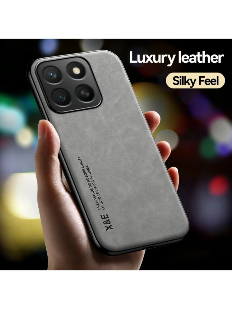 Мода кожаная Funda для Honor X8C Case Ультра тонкий автомобильный ...