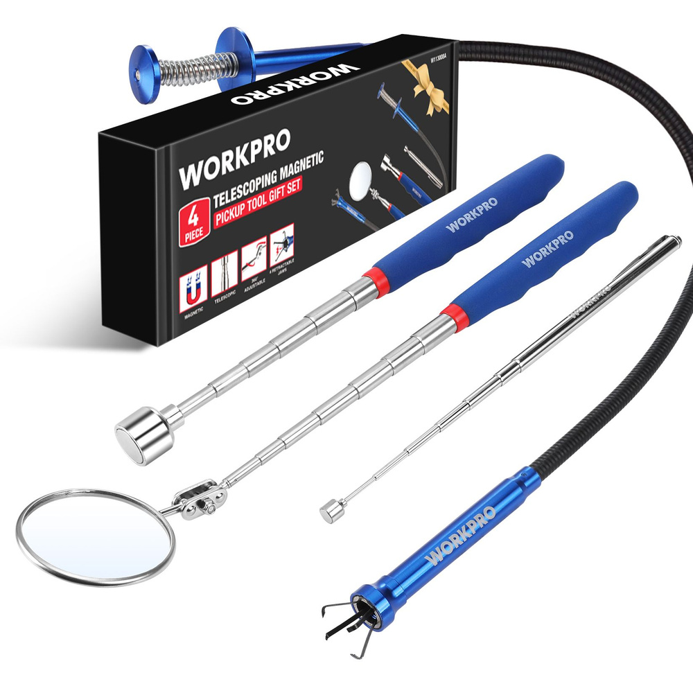 WORKPRO Набор из 4 инструментов для захвата купить на OZON по низкой цене (1957658790)
