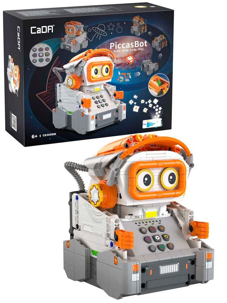 Конструктор CaDA робот PiccasBot - C83006W купить на OZON по низкой ...