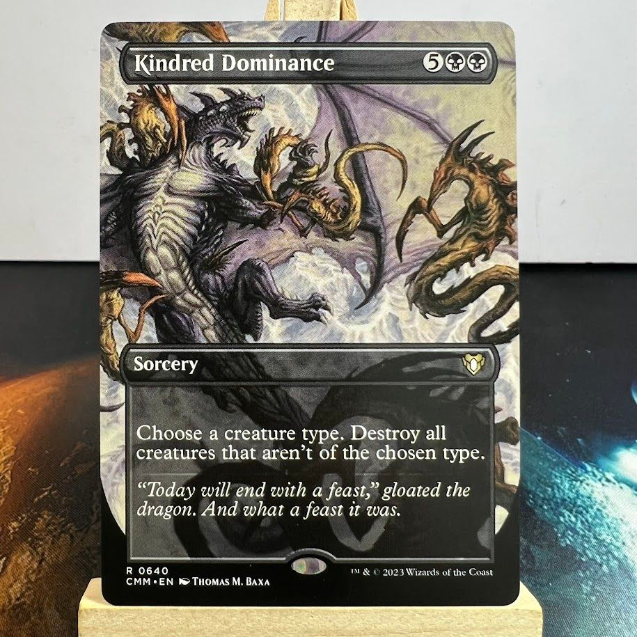 Набор из 5 карт MTG: Faerie Mastermind, Kindred Dominance + 3 раритета ...