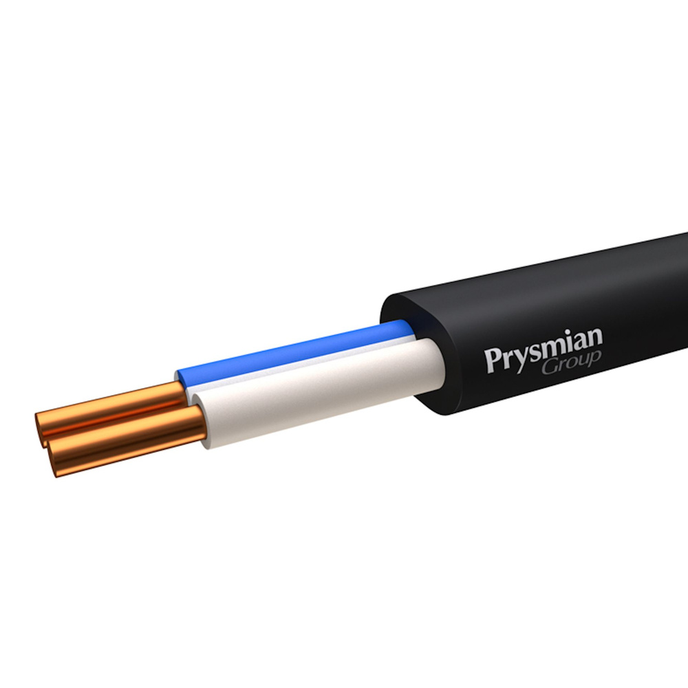 РЭК-Prysmian ГОСТ Силовой кабель ВВГ-Пнг(А)-LS 2 x 2.5 мм², 15 м, 1395 ...