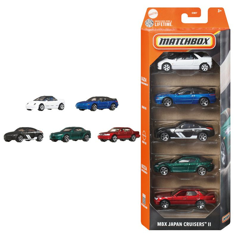 Машинка Matchbox 2025 Всего 5 автомобилей MBX JAPAN CRUISERS II купить ...