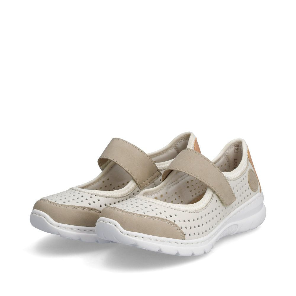 Туфли Женский Rieker Искусственная кожа, Текстиль, размер 38 G Швейцария Липучки Мягкая стелька ...