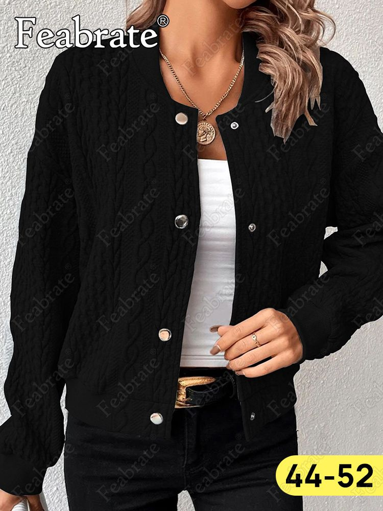 Бомбер Женский Feabrate черный Полиэстер, размер 46 Длинный Демисезон полуприталенный Китай ...