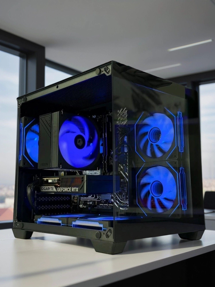 KWIK Системный блок Cyber Storm (AMD Ryzen 7 9700X, RAM 64 ГБ, SSD 1000 ГБ, NVIDIA GeForce RTX ...