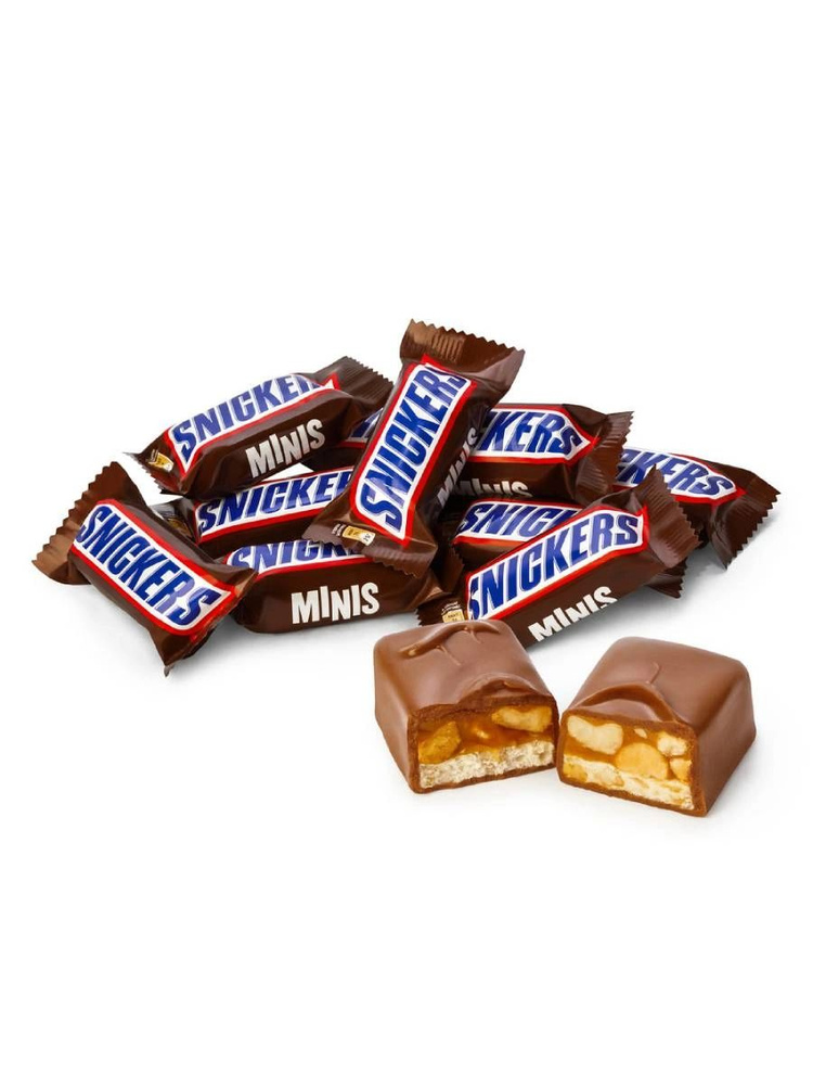 Ассорти MinisMix шоколадные конфеты Snickers (500г), Twix (500г) купить ...