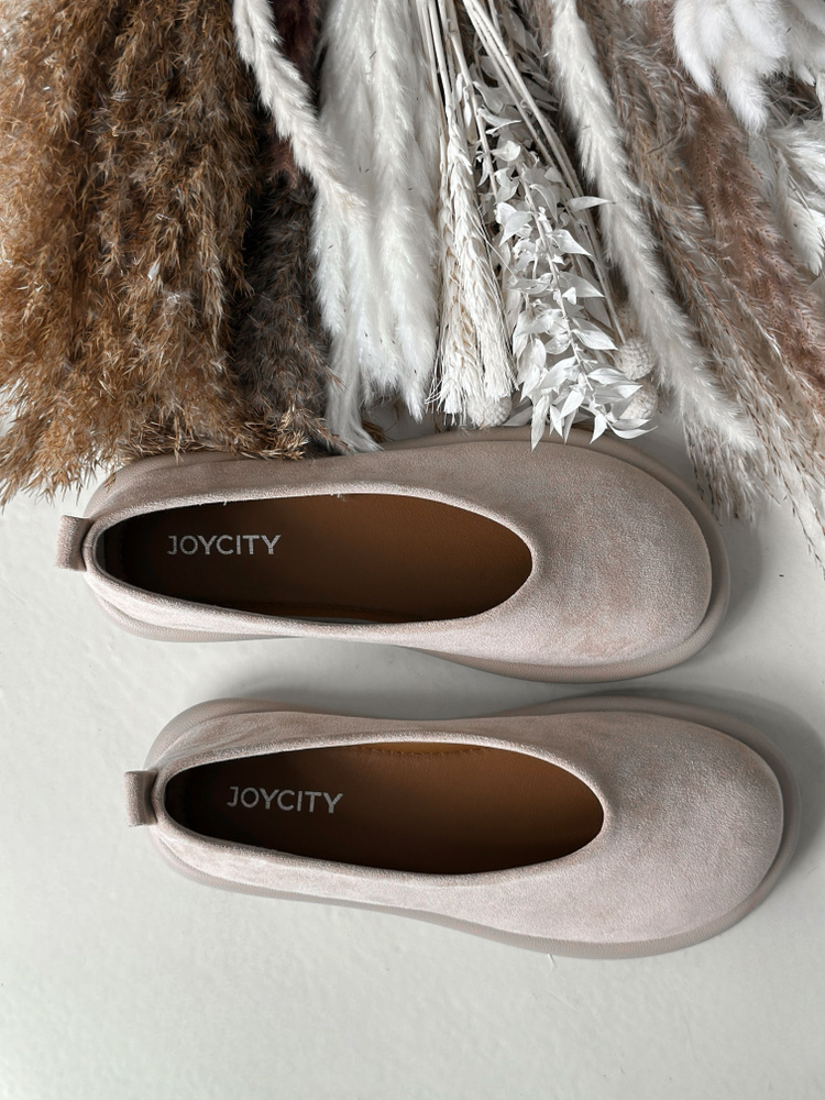 Балетки Женский JOYCITY Замша искусственная, размер 41 6 Китай лодочки купить c доставкой на ...