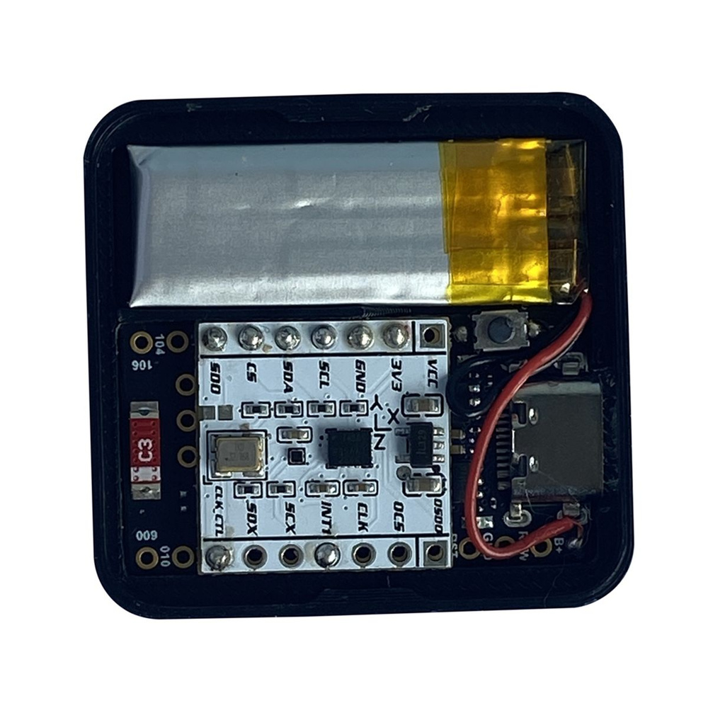 Интеграция трекера Smol Slimes -45686 IMU + QMC6309 Магнитометр SlimeVR ...