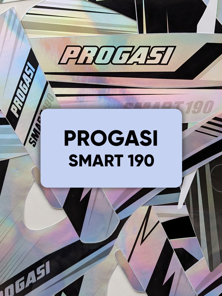 Наклейки Progasi Smart 190 комплект Серебряный купить на OZON по низкой ...