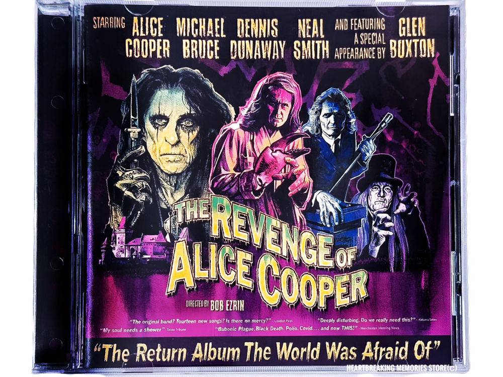 Alice Cooper "The Revenge of Alice Cooper" ( Новый альбом 2025!) CD купить на OZON по низкой ...