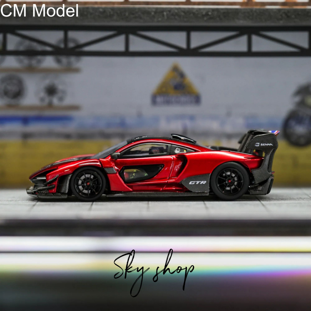 Машинка CM Model 1:64 McLaren Senna GTR Red купить на OZON по низкой ...