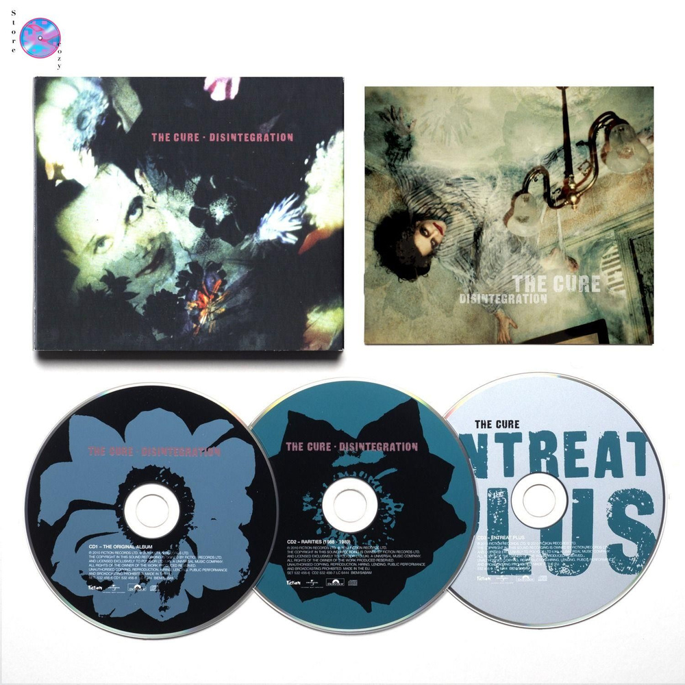 Музыка CD The Cure - Disintegration, 3 x CD, Album, Deluxe Edition ...