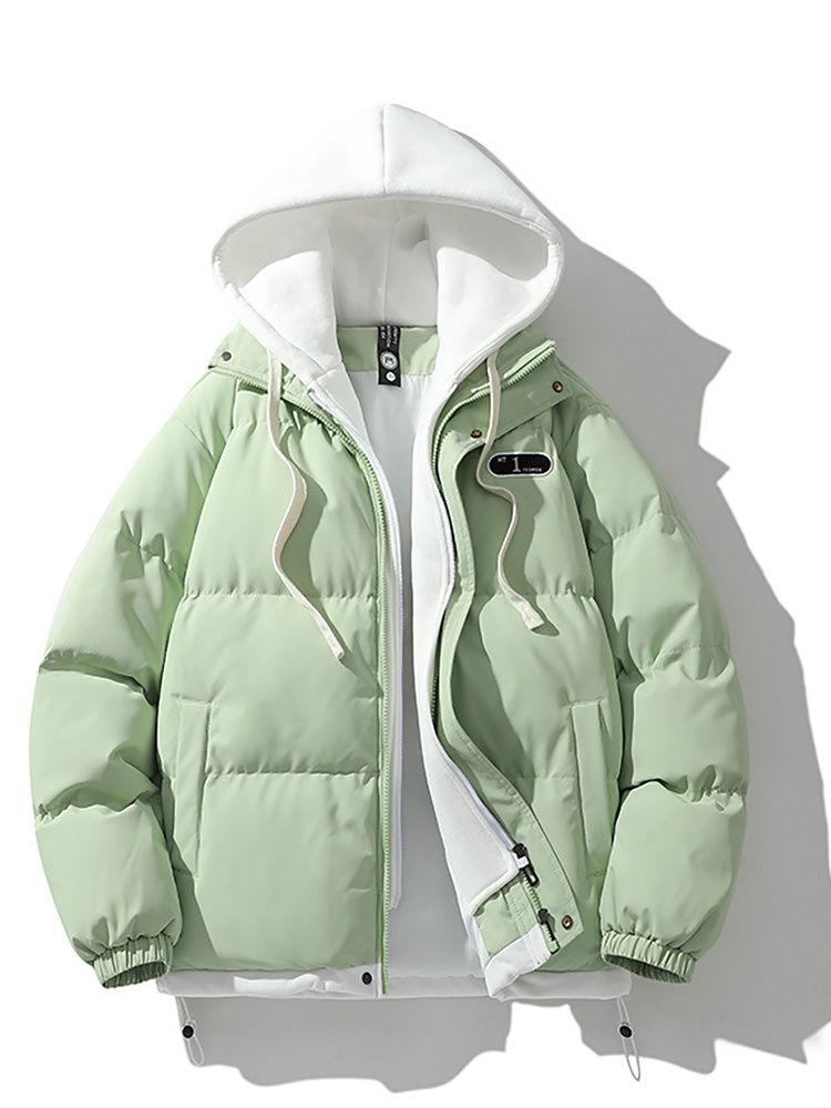 Куртка Женский, Мужской SYJWY Карманы разноцветный пиджачный Полиэфирный шелк, размер 44 Длинный ...