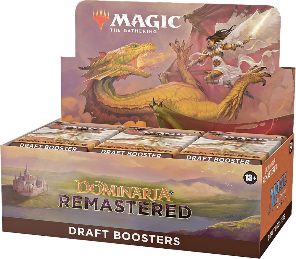 Magic The Gathering Dominaria Remastered Draft Booster Box 36 Packs ...