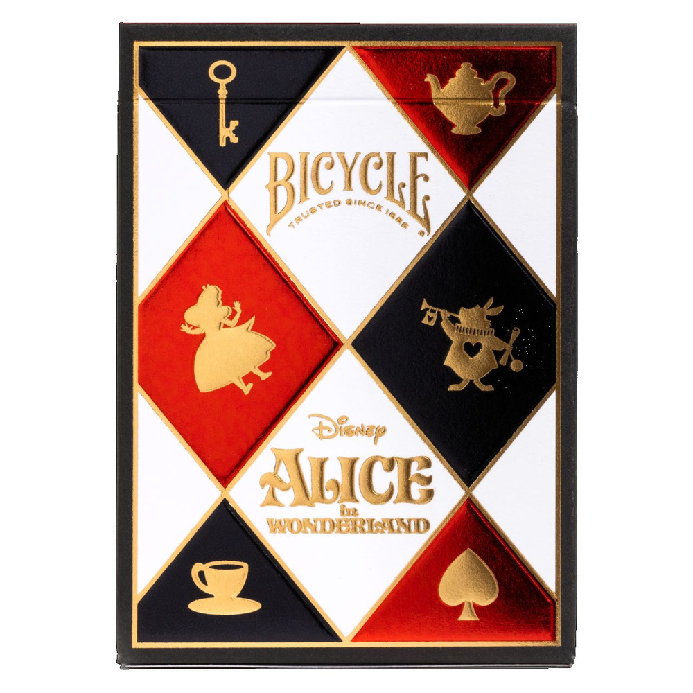Карты игральные Bicycle Disney Alice in Wonderland купить на OZON по ...