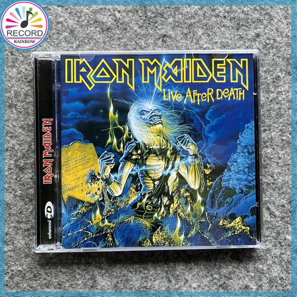 CD Iron Maiden - Live After Death 2CD запечатанный совершенно новый ...