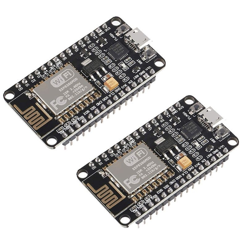 2шт ESP8266 NodeMCU CP2102 ESP-12E WiFi для Arduino IDE /Micropython ...