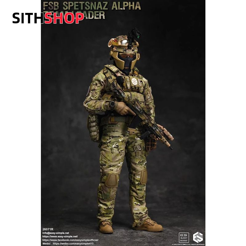 Фигурка Easy&Simple 26071R FSB SPETSNAZ ALPHA Team Leader 1/6 Action ...