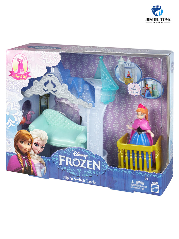 кукла эльза Mattel Disney Frozen Flip 'N Switch Castle / Этот игровой набор Замороженный Дисней ...