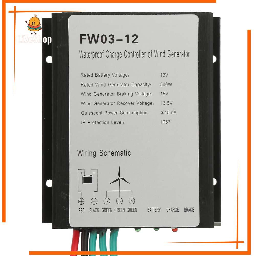 Контроллер ветрогенератора FW03-12 купить на OZON по низкой цене ...