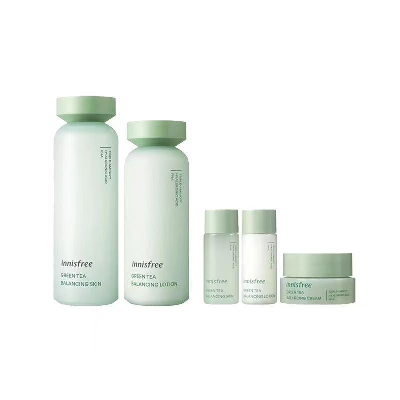 Парфюмерно-косметический набор Innisfree Green Tea Seed увлажняющий ...
