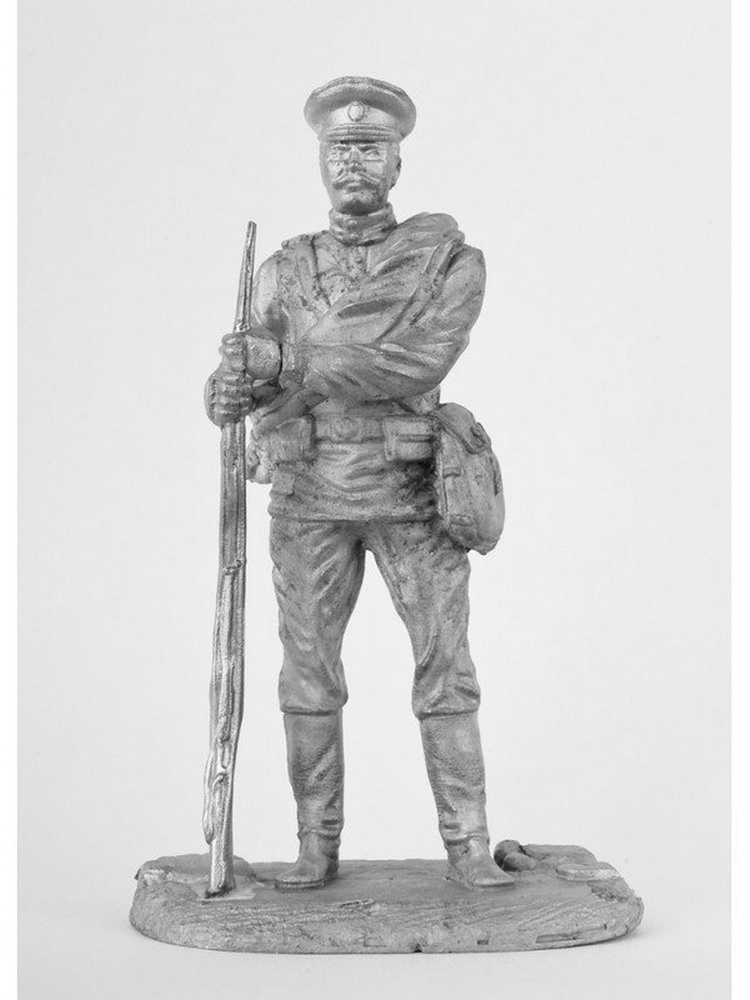 Коллекционный оловянный солдатик фигурка Рядовой РИА, 1914 г. 54 мм Масштаб1/32 купить на OZON ...