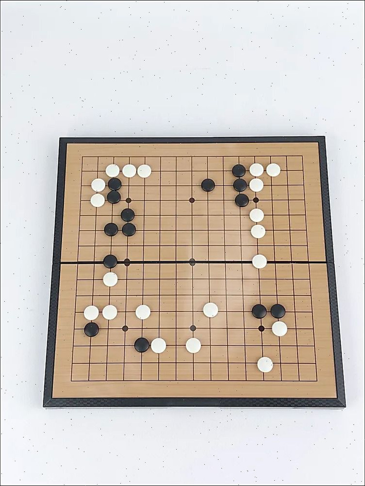 Игра Го магнитная 24.5см х 24.5см Gomoku, падук, вэйци купить на OZON ...