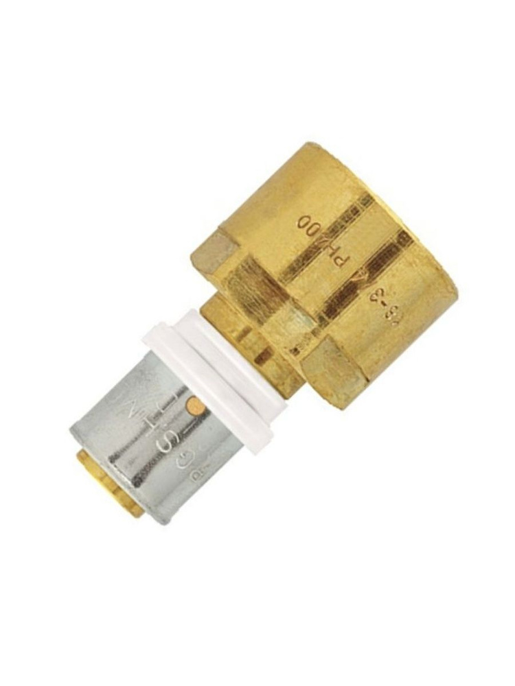 Пресс-фитинг Муфта 20x2 мм x 3/4" ВР, HERZ (Австрия), латунь, профиль TH/H/U, для труб м/пл ...