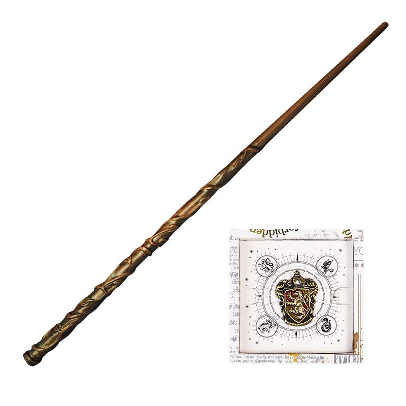 HARRY POTTER Harry Potter Wand Metal Badge Combination IP Merch Фигурка ...