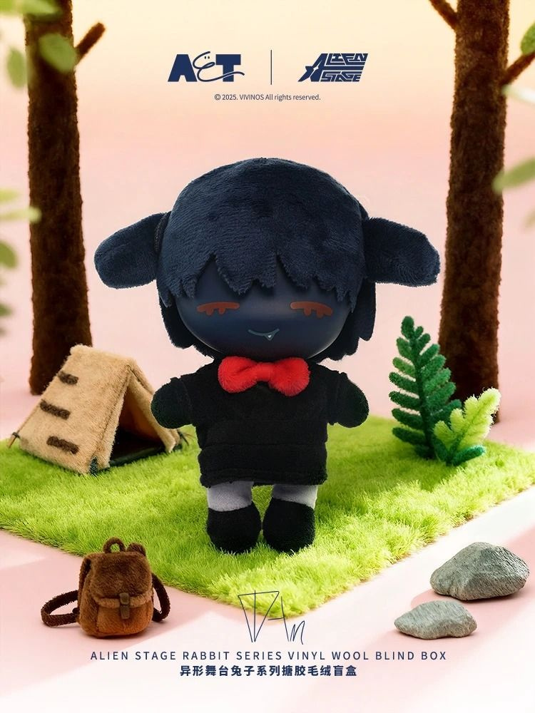 IVAN-NEW ALIEN STAGE Брелок Plush / Rabbit Series Vinyl Wool Blind Box ...