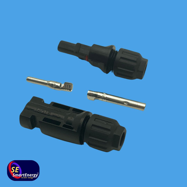 Коннектор для солнечных батарей (FMC4) MC4 30A 1000V купить на OZON по ...