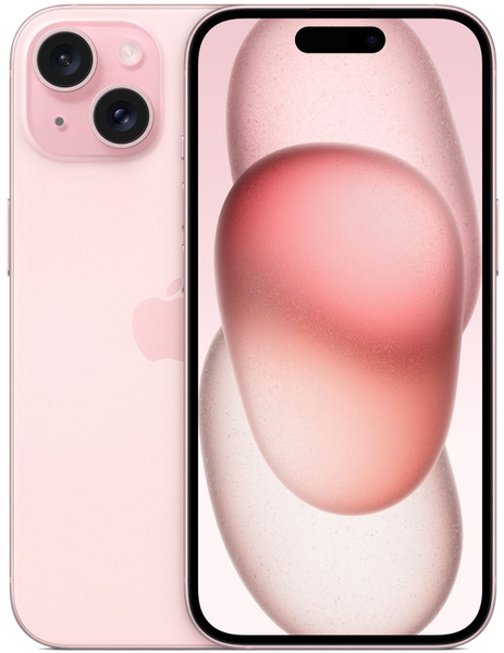 Смартфон Apple Apple iPhone 15 A3090_1982730 128 ГБ Розовый 6.1 OLED ...