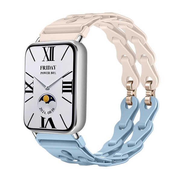 Силиконовый ремешок для Xiaomi Mi Band 8/9 Pro купить на OZON по низкой ...