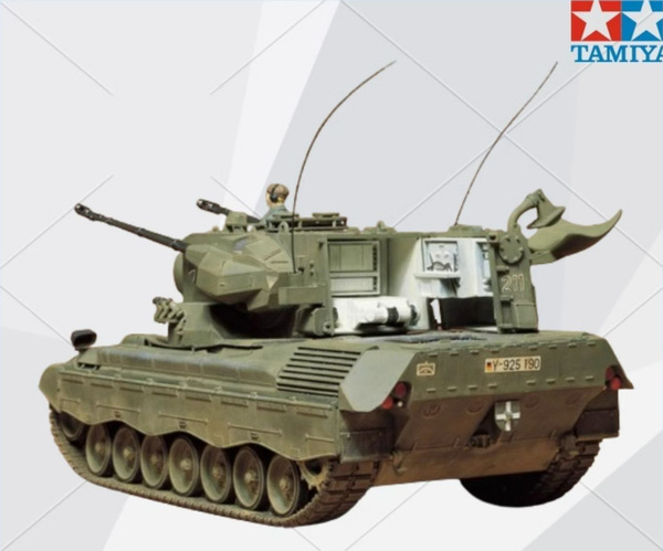 Tamiya 35099 1/35 Flakpanzer Gepard Немецкий противовоздушный танк ...