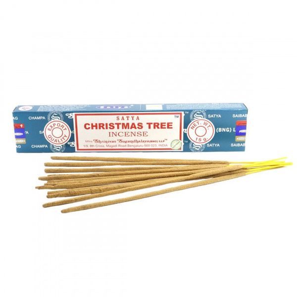 SATYA Christmas Tree Incense Благовоние 15г купить на OZON по низкой ...