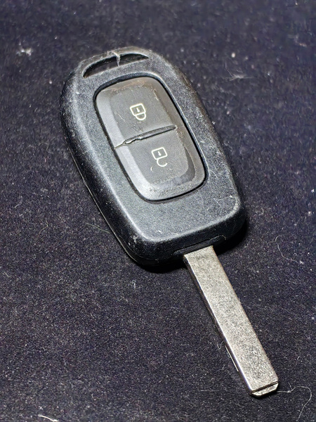 Dacia/Renault Логан Дастер восстановленный оригинальный чип ключ 2 ...