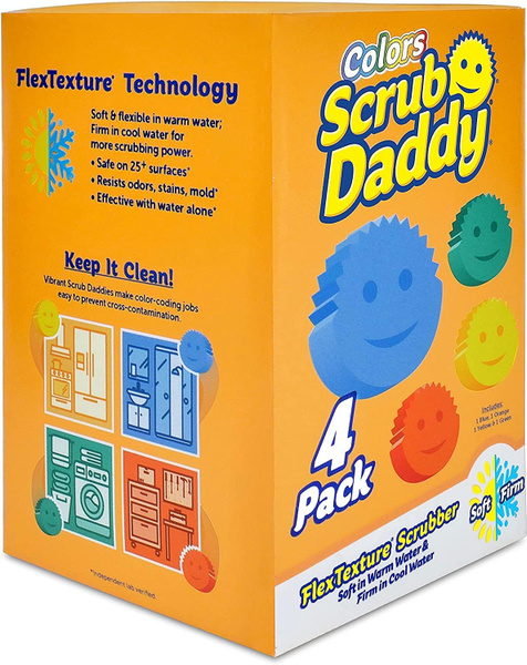 Губка Scrub Daddy, Полимерный материал, 1 уп купить c доставкой на OZON ...
