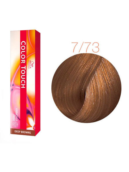 Краска Wella Color Touch 7/73 New для волос 60 мл оттеночная купить на ...