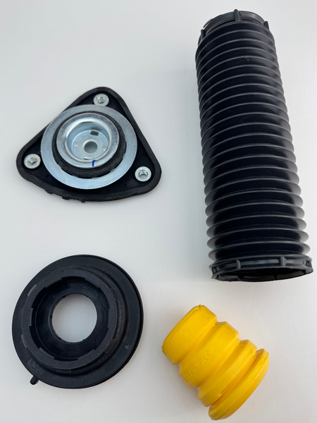 Полный комплект на один амортизатор. Подшипник опорный, опора, пыльник ...