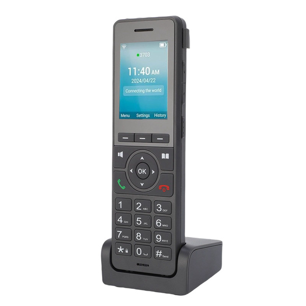 Беспроводной портативный телефон DECT VoIP с 4G LTE, WiFi и 2,4 ...