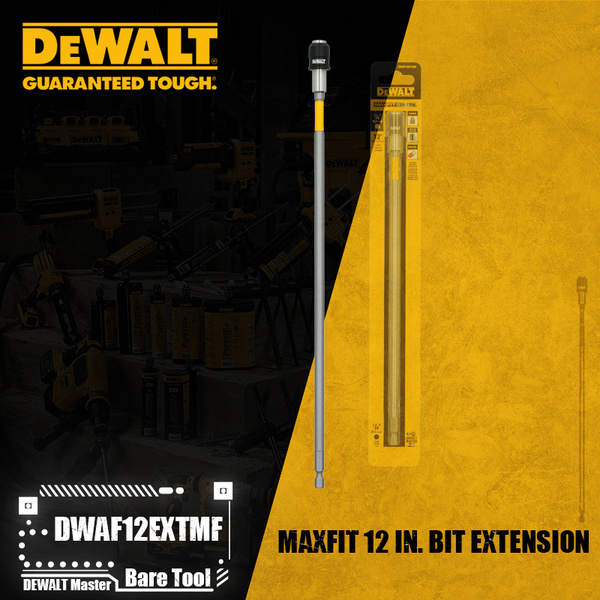 DEWALT DWAF12EXTMF MAXFIT 12-дюймовый удлинитель для бит Аксессуары для ...
