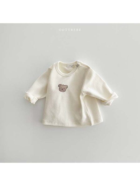 Толстовка Девочки, Мальчики MOOCIE бежевый Хлопок, размер 80 Длинный Китай купить c доставкой на ...