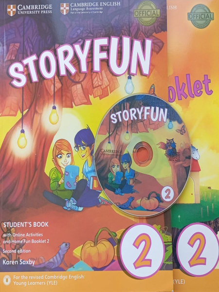 Storyfun 2 Полный комплект: Student's Book + Home Fun Booklet + диск ...