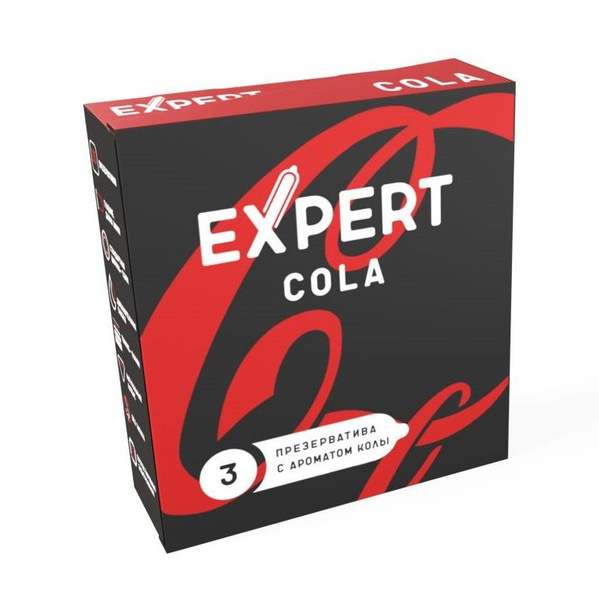 Презервативы со вкусом EXPERT Cola 3 шт. (аромат Колы) купить на OZON ...